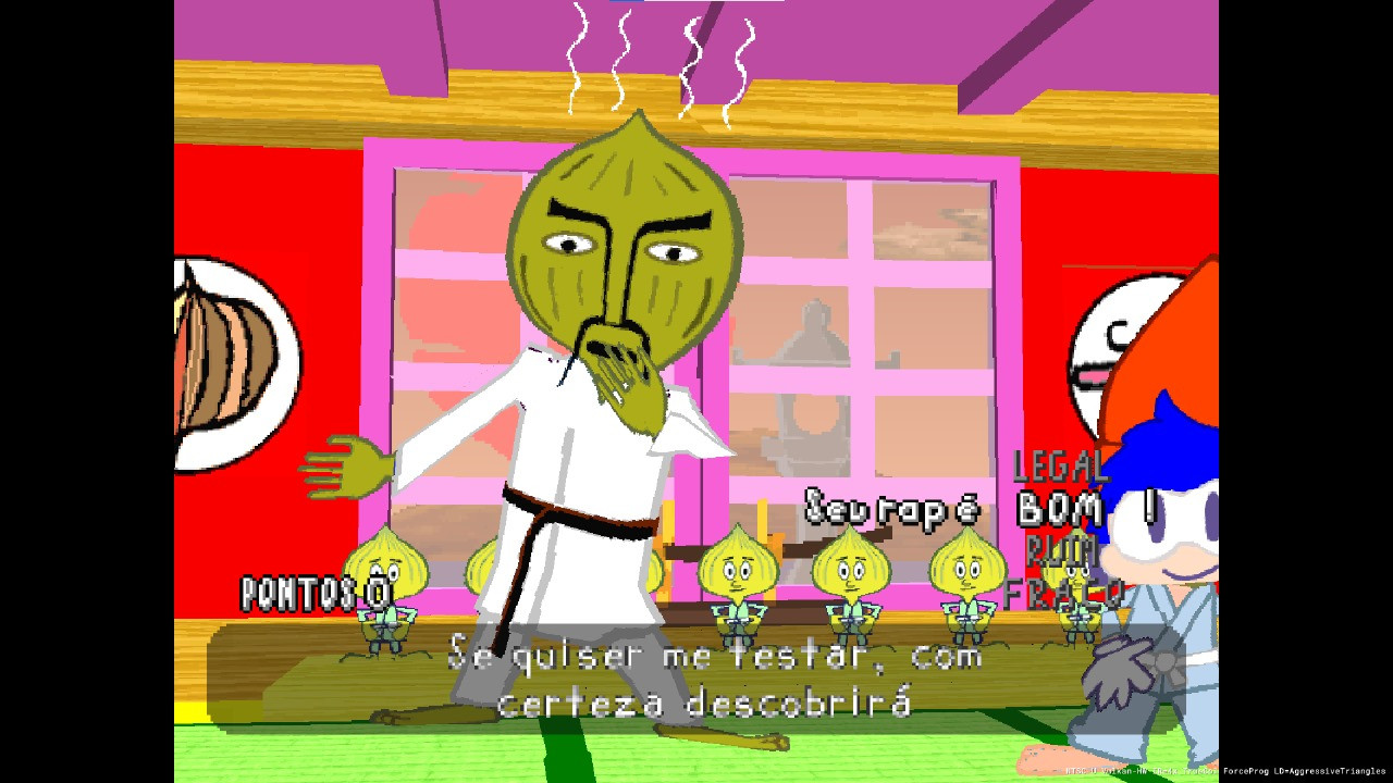 Chop Chop Master Onion Encore Mod for PaRappa the Rapper | PTR Mods