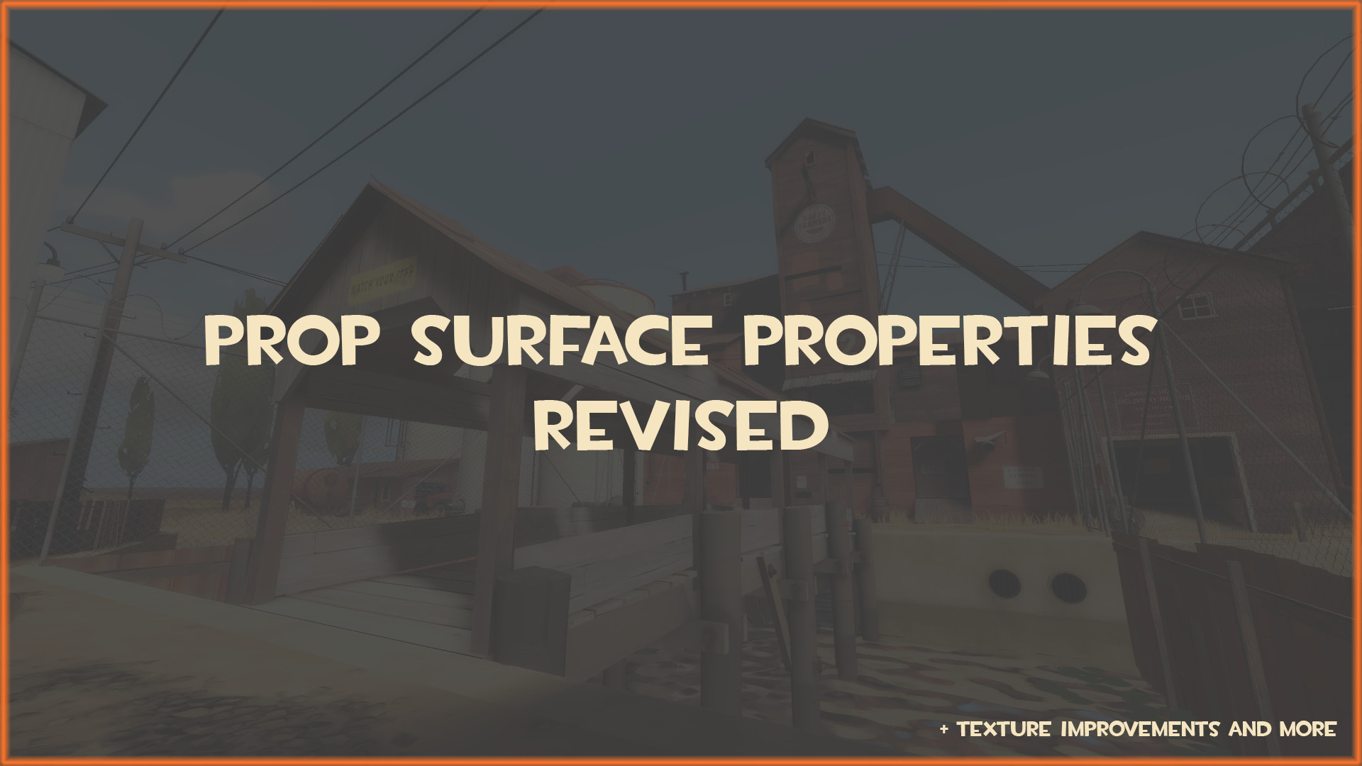 Props adjustments and fixes Mod for Team Fortress 2 | TF2 Mods