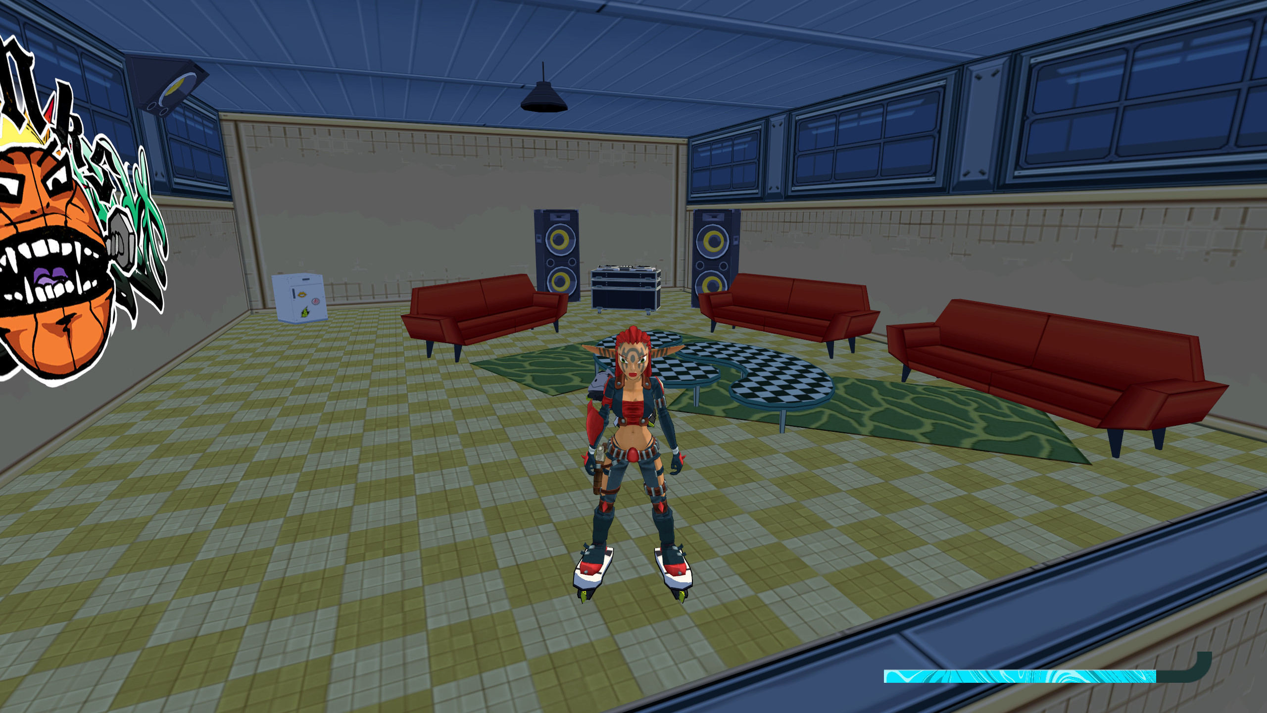 MOD Ashelin Praxis (JAk 2 y 3) Mod for Bomb Rush Cyberfunk | BRC Mods