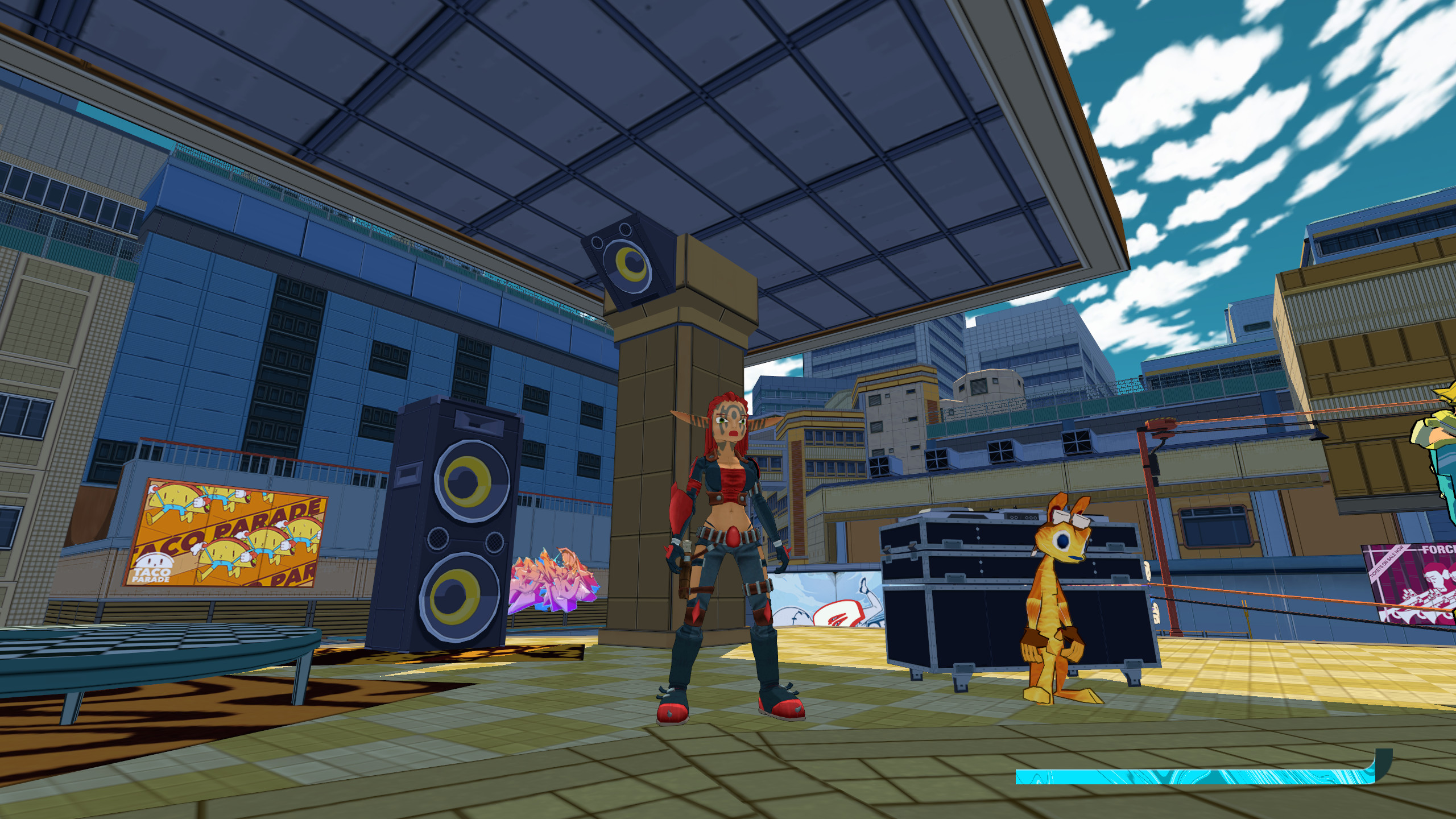 MOD Ashelin Praxis (JAk 2 y 3) Mod for Bomb Rush Cyberfunk | BRC Mods