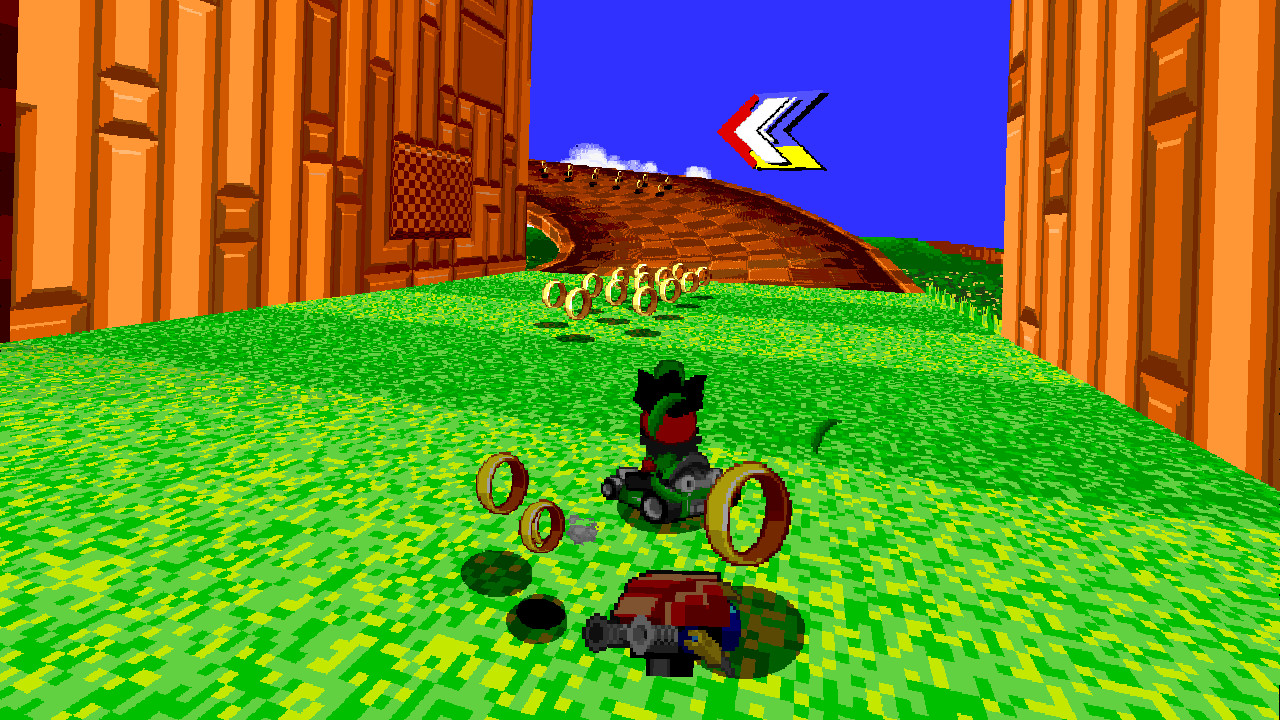 Dynamite Anton & Mr.Needlemouse In Ring Racers Mod for Dr. Robotnik's ...