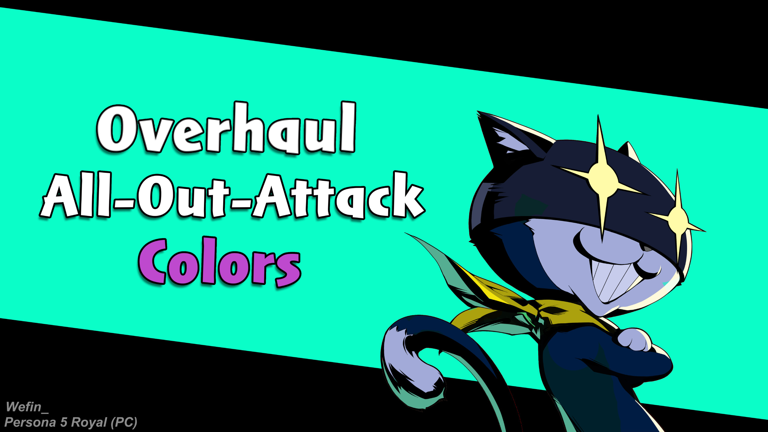 Overhaul AOA Colors Mod for Persona 5 Royal (PC) | P5R (PC) Mods