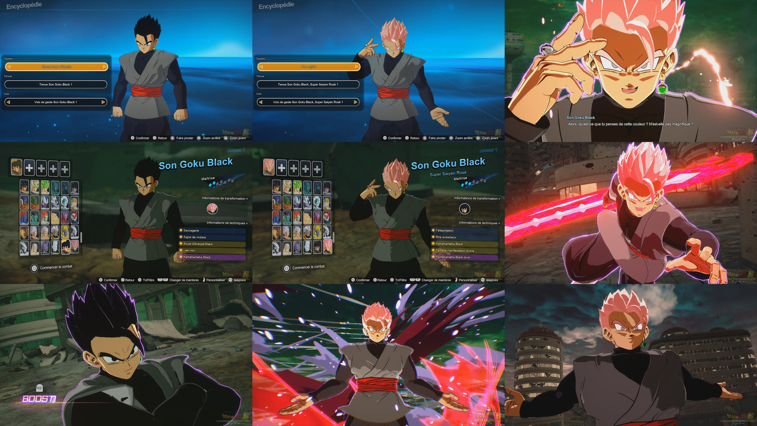 Gohan Black (Ultimate - Super Saiyan Rosé) Mod for Dragon Ball ...