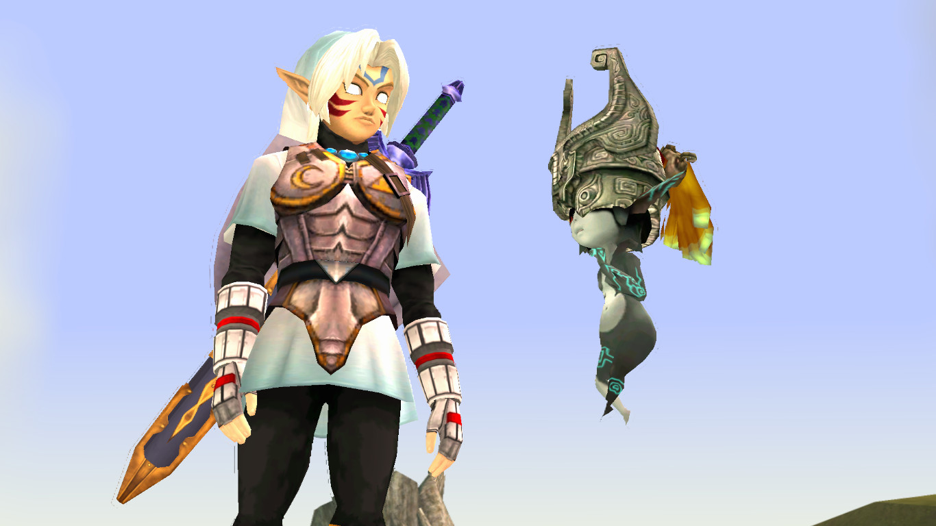 FierceDeity Link N64 Color Accurate Mod for The Legend of Zelda ...