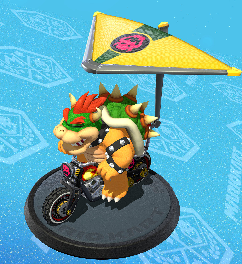 Bowser Skin With Movie-Like Color Mod for Mario Kart 8 Deluxe | MK8D Mods