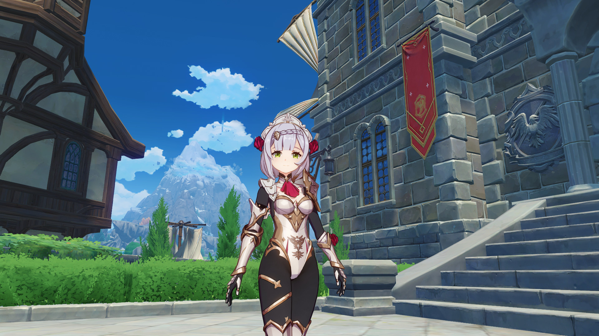 Noelle Armor leotard Mod for Genshin Impact | GI Mods