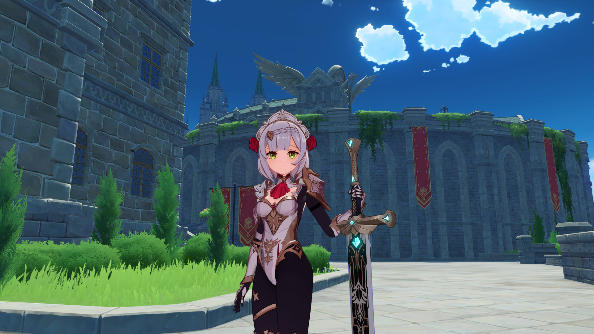 Noelle Armor leotard Mod for Genshin Impact | GI Mods
