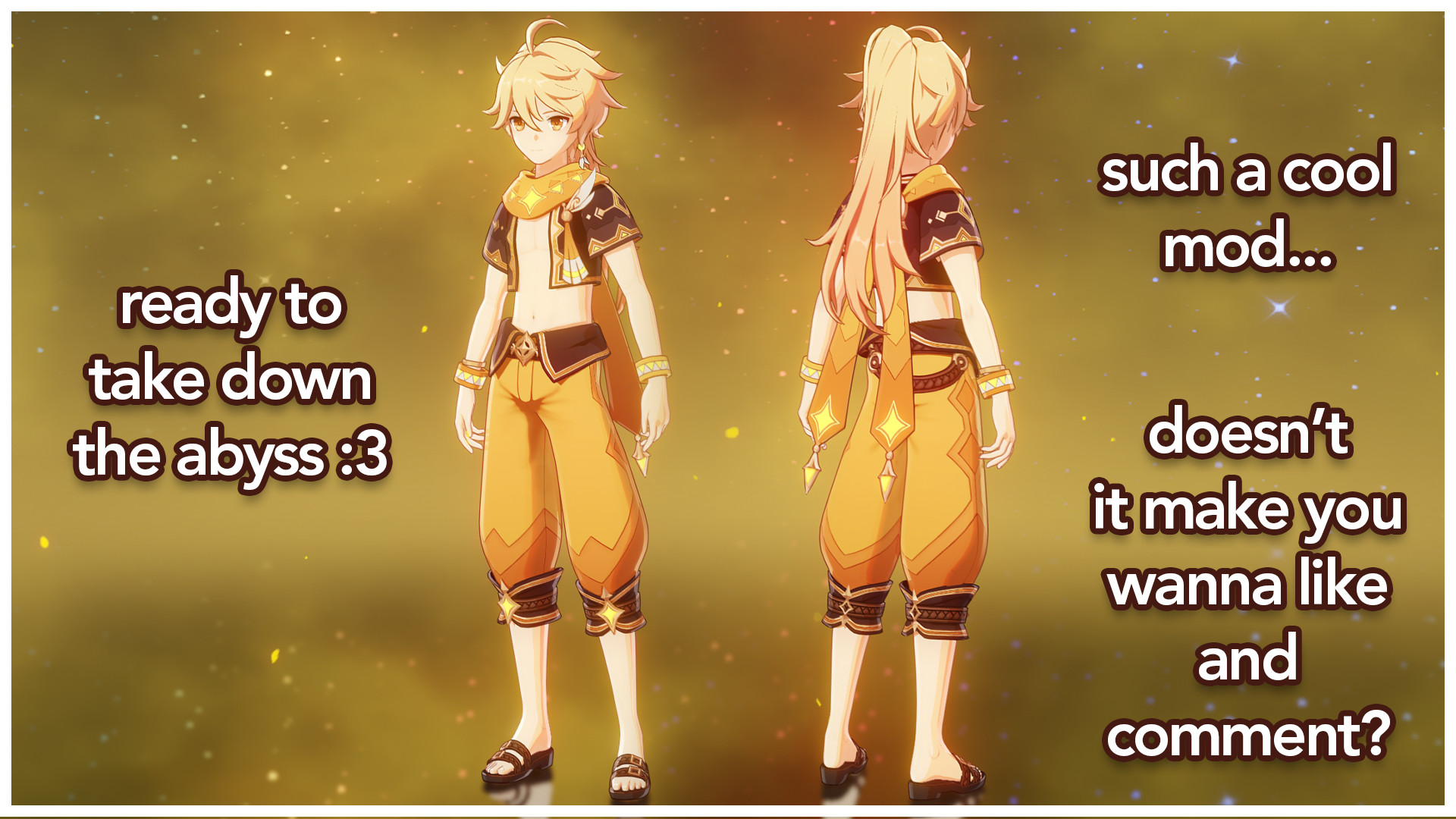 Natlan Aether Mod for Genshin Impact | GI Mods