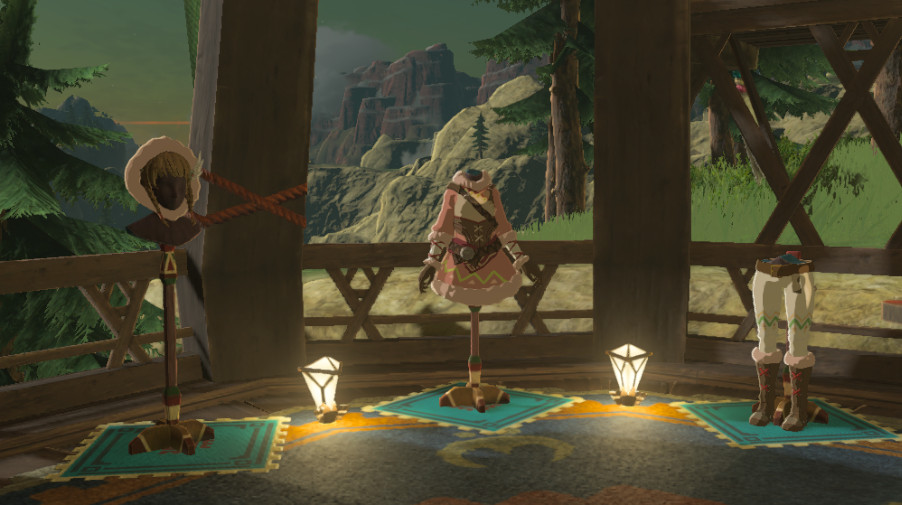 Linkle Armor Mannequin Fix Mod for The Legend of Zelda: Breath of the ...