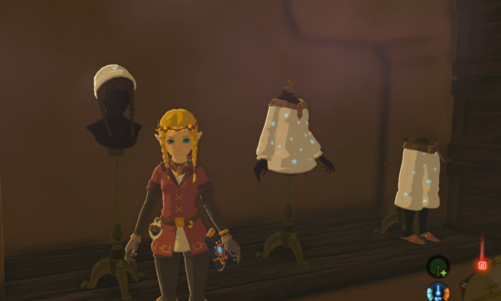 Linkle Armor Mannequin Fix Mod for The Legend of Zelda: Breath of the ...