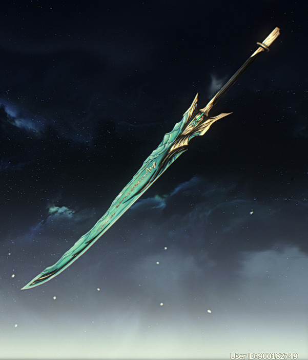 Lustrous Blade|Curved Lustrous Razor Mod for Wuthering Waves | WuWa Mods