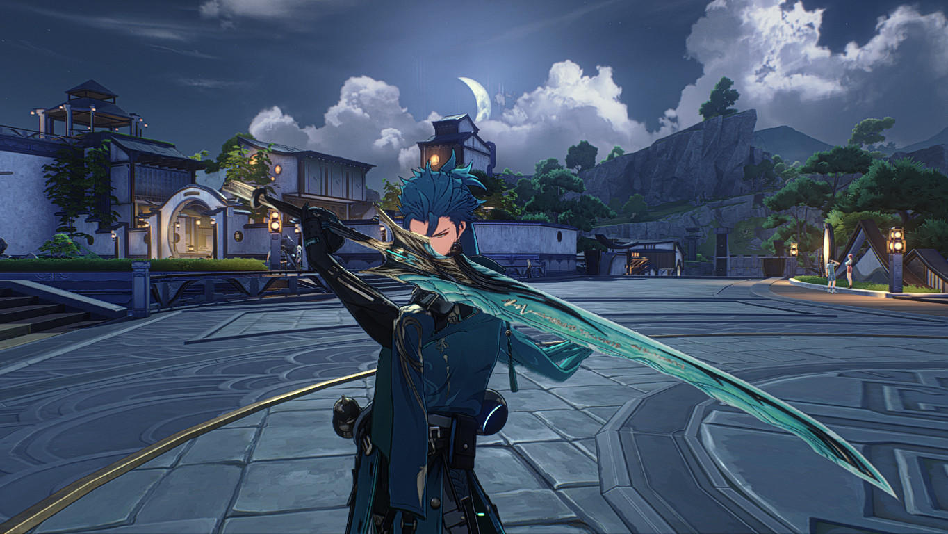 Lustrous Blade|Curved Lustrous Razor Mod for Wuthering Waves | WuWa Mods