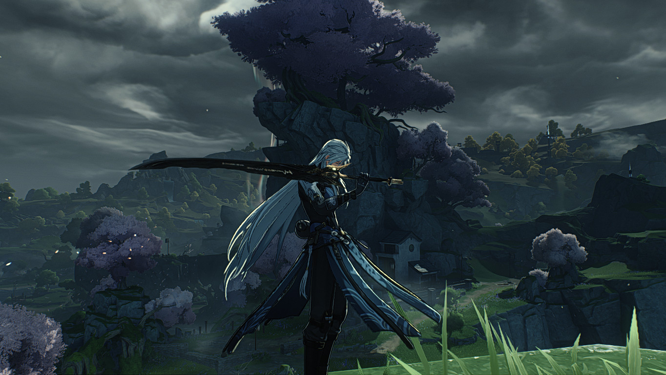 Lustrous Blade|Curved Lustrous Razor Mod for Wuthering Waves | WuWa Mods