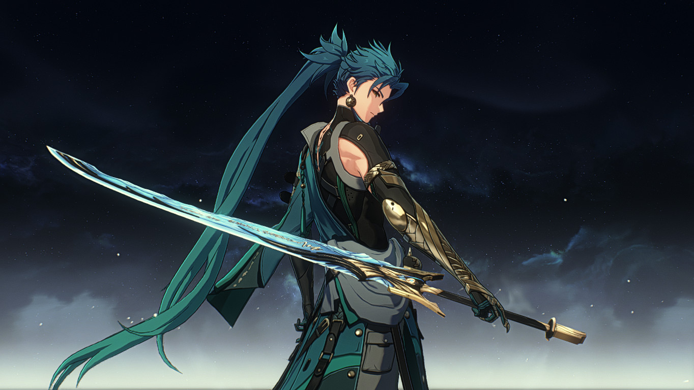 Lustrous Blade|Curved Lustrous Razor Mod for Wuthering Waves | WuWa Mods