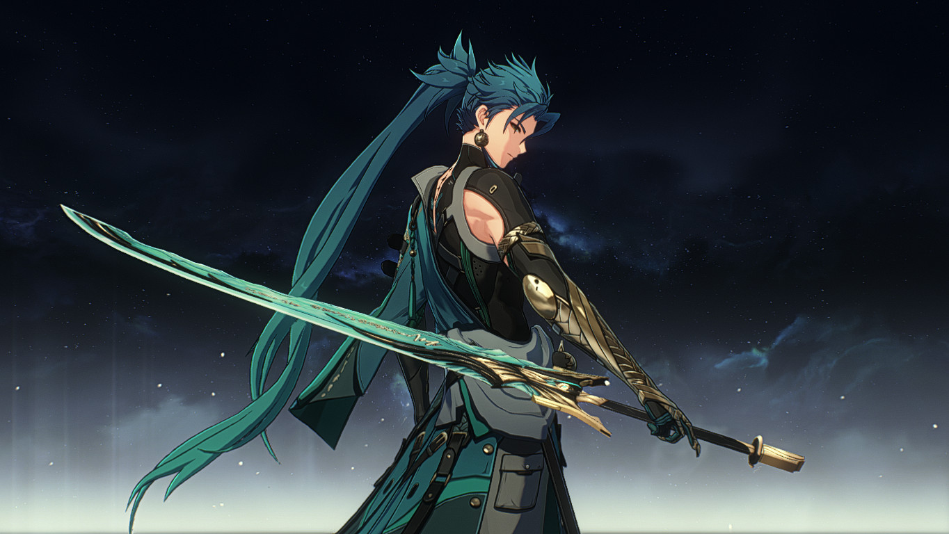 Lustrous Blade|Curved Lustrous Razor Mod for Wuthering Waves | WuWa Mods