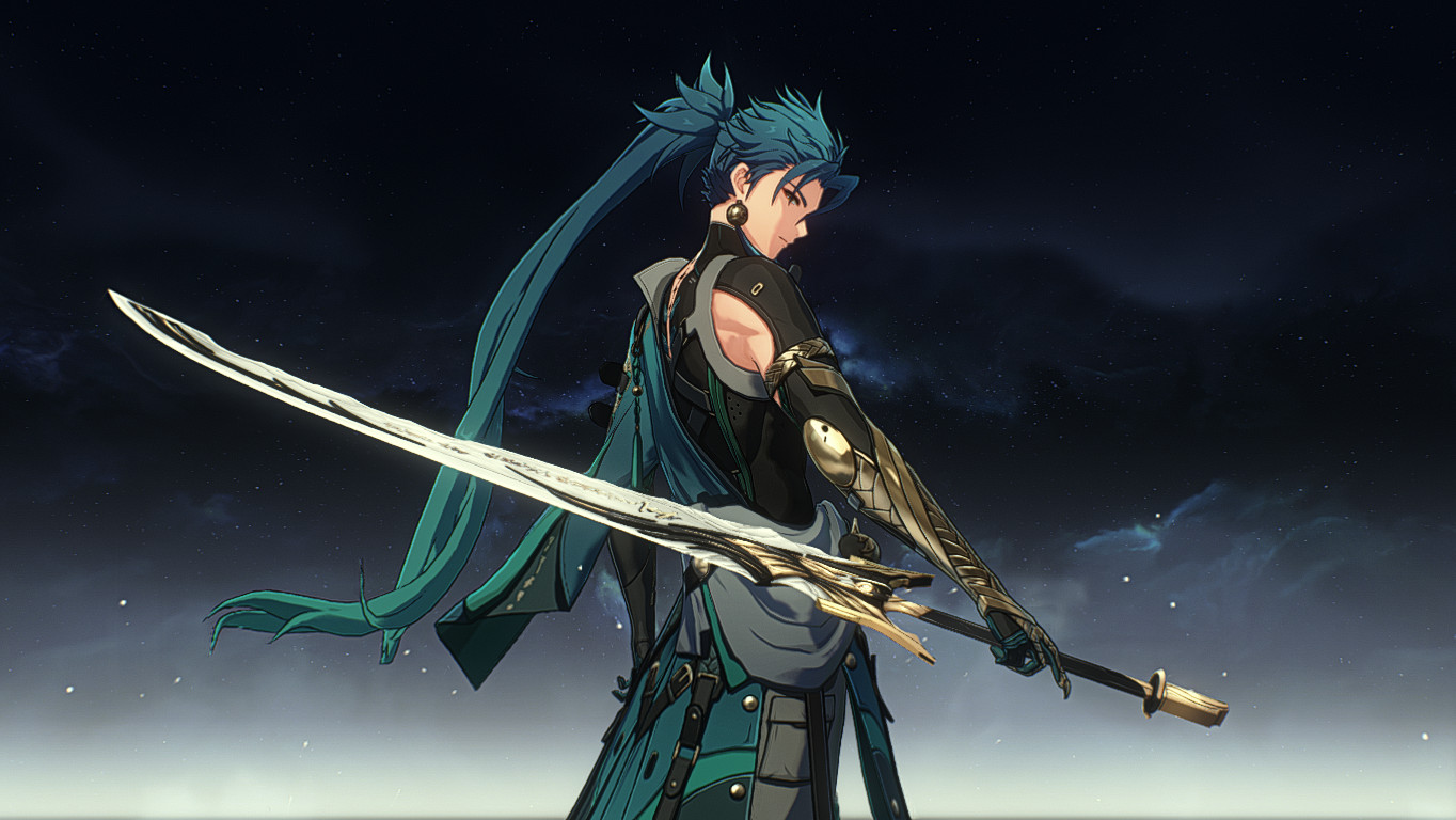 Lustrous Blade|Curved Lustrous Razor Mod for Wuthering Waves | WuWa Mods