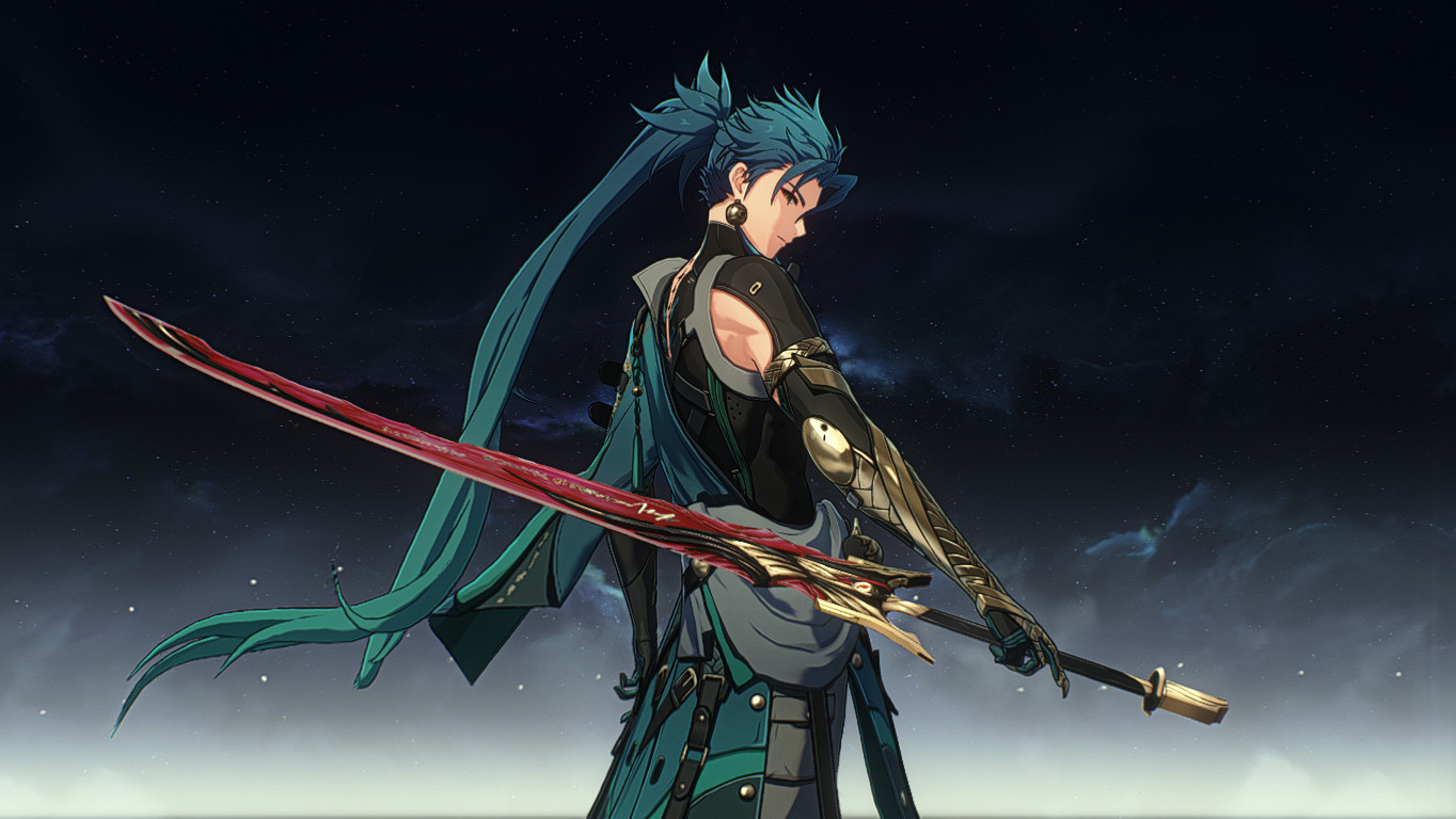 Lustrous Blade|Curved Lustrous Razor Mod for Wuthering Waves | WuWa Mods