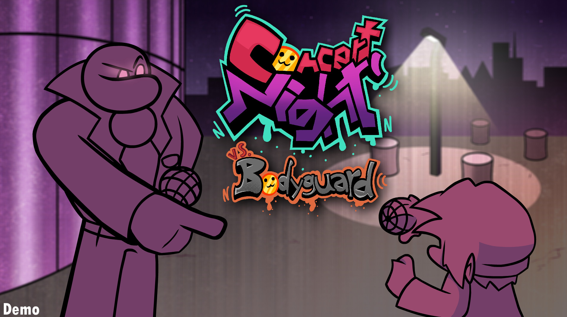 Concert Night' VS. Bodyguard Mod for Friday Night Funkin' | FNF Mods