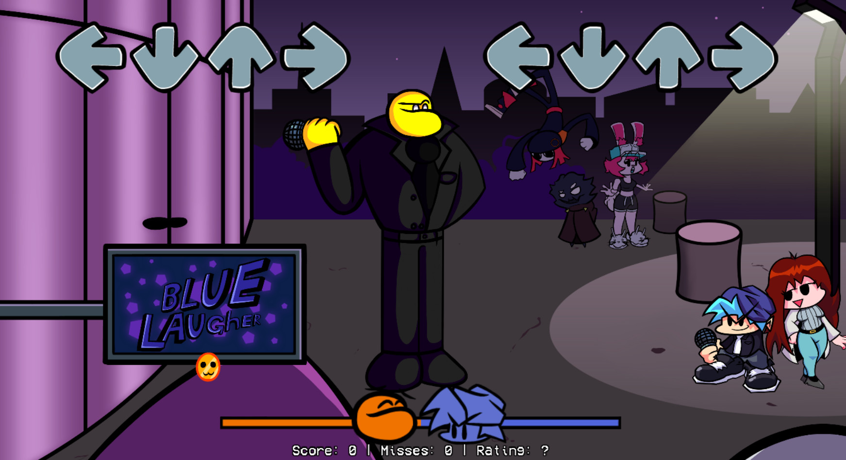 Concert Night' VS. Bodyguard Mod for Friday Night Funkin' | FNF Mods