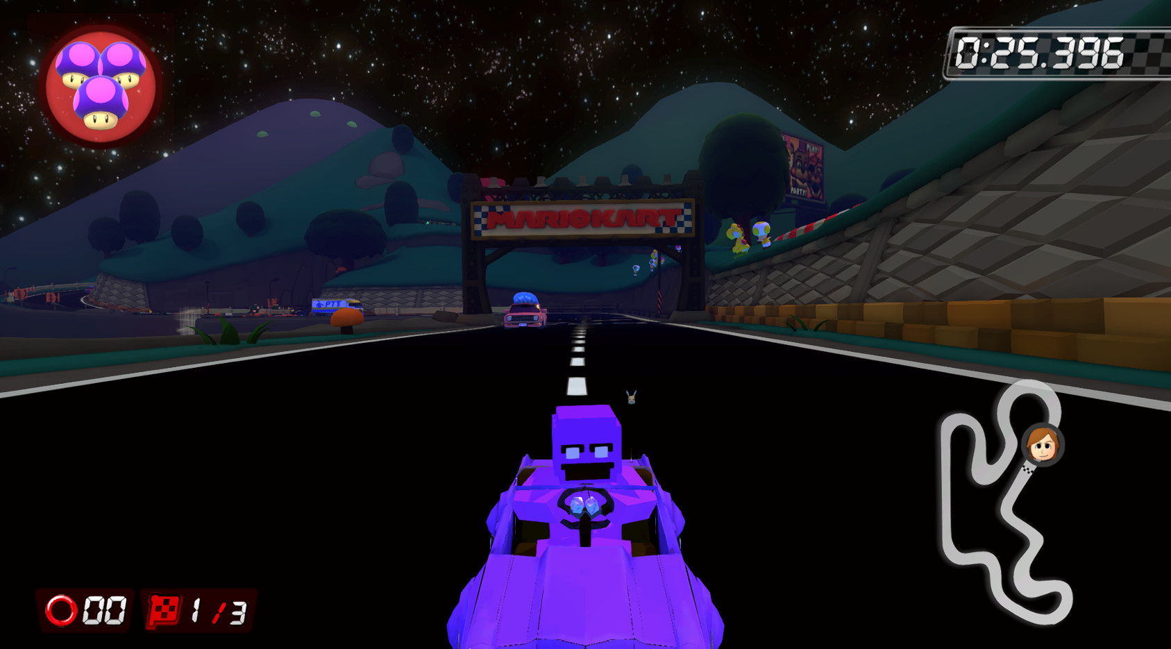 Purple Guy Car Mod for Mario Kart 8 Deluxe | MK8D Mods