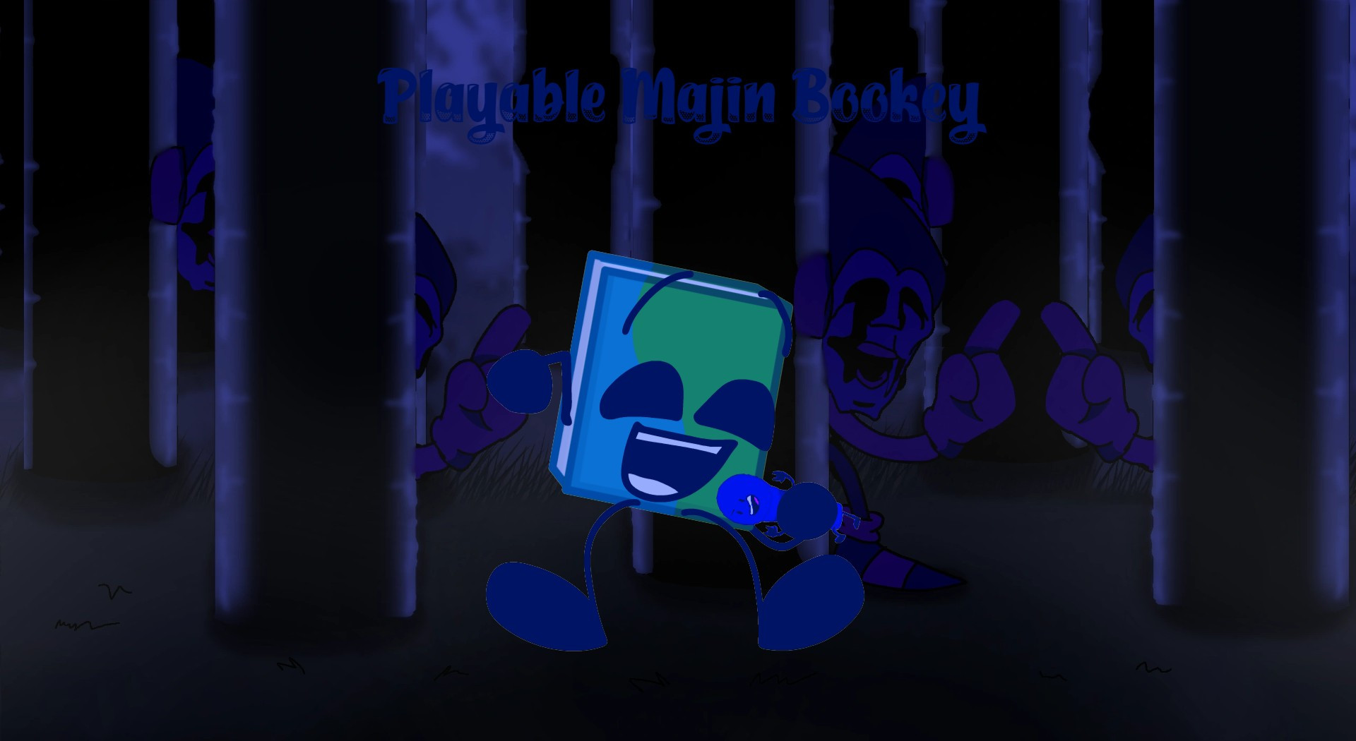 Playable Majin Bookey Mod for Friday Night Funkin' | FNF Mods