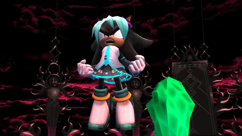 Hatsune Miku Shadow Costume Mod for Super Smash Bros. Brawl | Brawl Mods