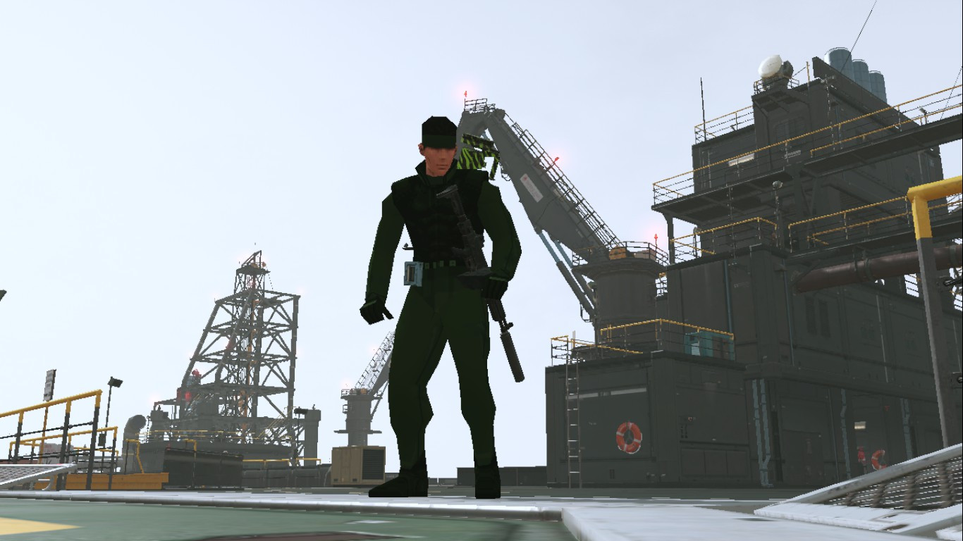 MGS1 Snake - Metal Gear 2: Solid Snake Mod for Metal Gear Solid V: The ...