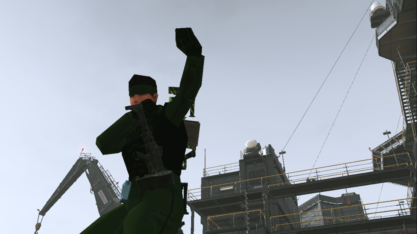 MGS1 Snake - Metal Gear 2: Solid Snake Mod for Metal Gear Solid V: The ...