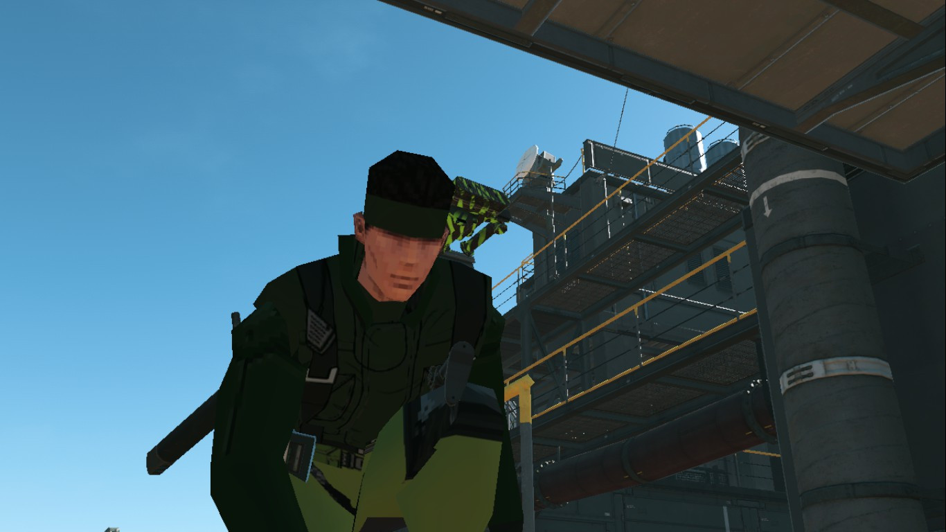 MGS1 Snake - Metal Gear 2: Solid Snake Mod for Metal Gear Solid V: The ...
