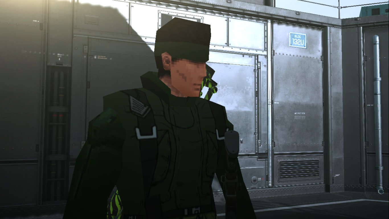 MGS1 Snake - Metal Gear 2: Solid Snake Mod for Metal Gear Solid V: The ...