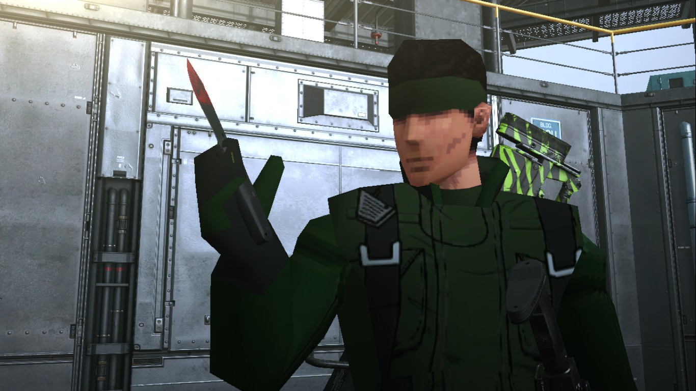 MGS1 Snake - Metal Gear 2: Solid Snake Mod for Metal Gear Solid V: The ...