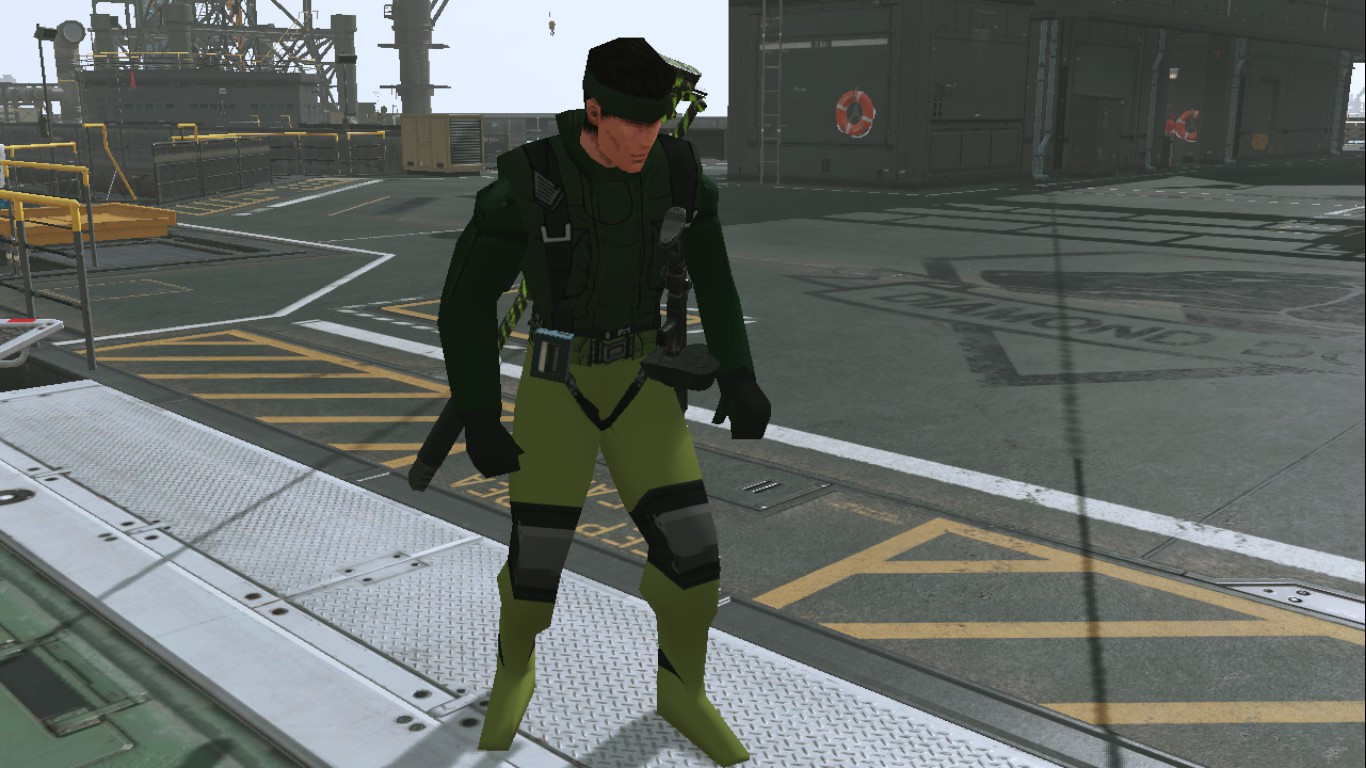 MGS1 Snake - Metal Gear 2: Solid Snake Mod for Metal Gear Solid V: The ...