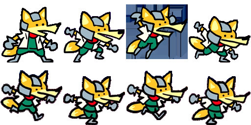 Fox McCloud with TerminalMontage style Mod for Party Project | PProject ...