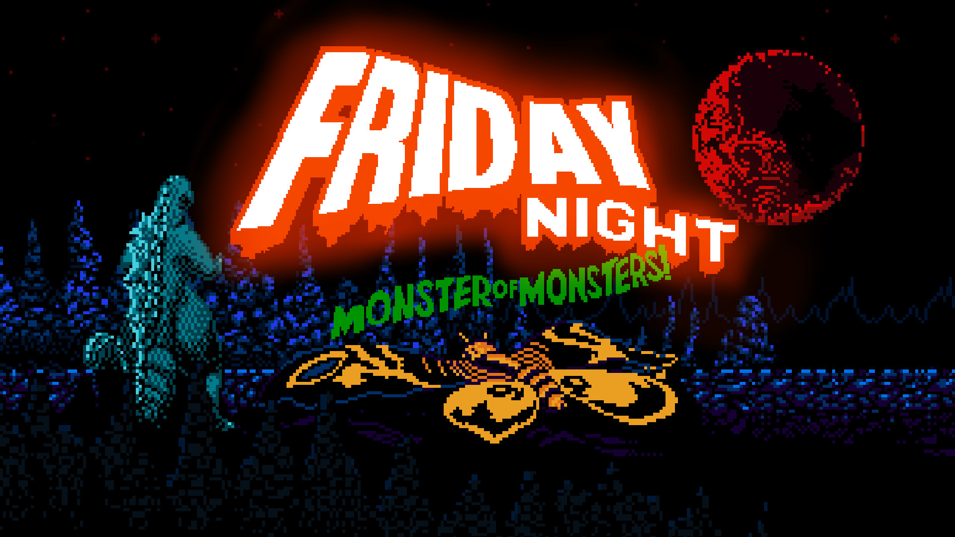 Friday Night Monster of Monsters: PATHOS Attack Mod for Friday Night Funkin' | FNF Mods