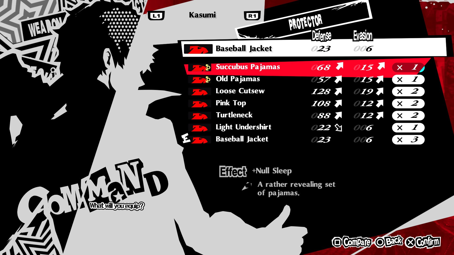 Kasumi as Protag - Weapons & Equipment Patch Mod for Persona 5 Royal ...