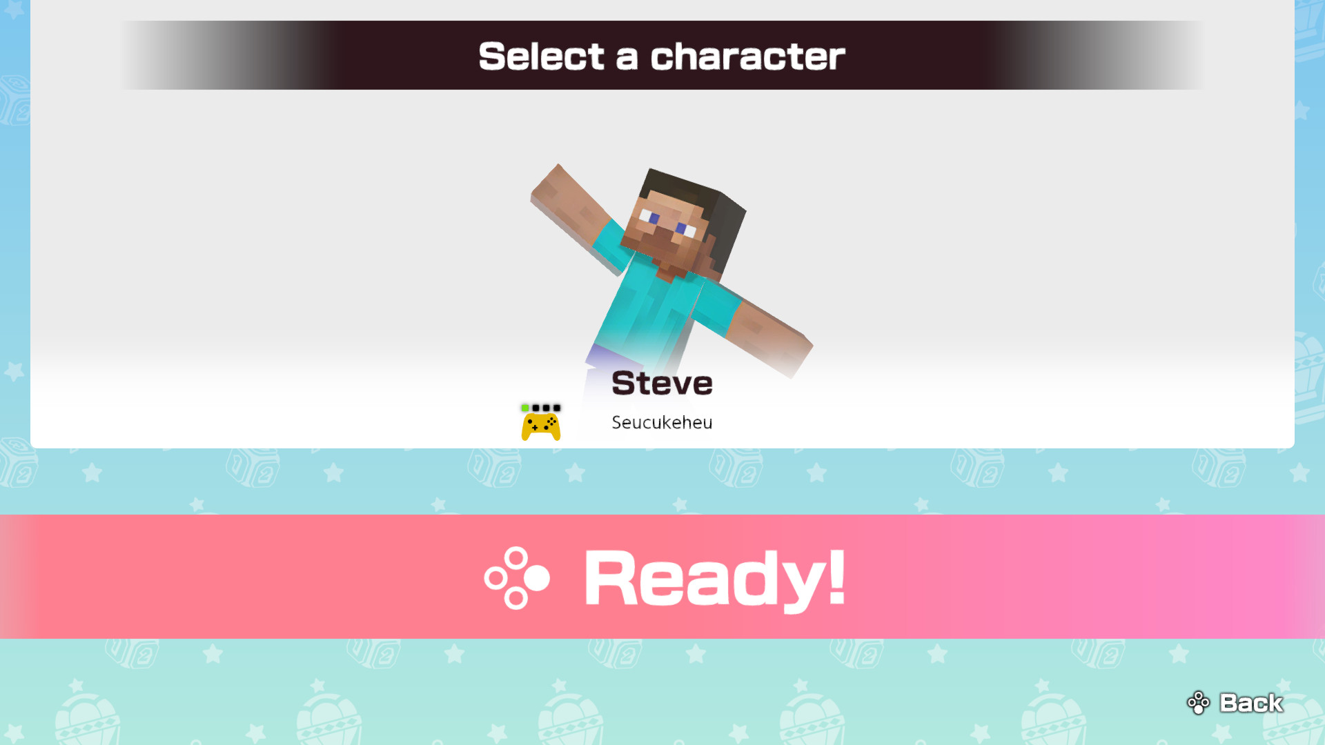 SSBU Minecraft Steve [Request Delivery] Mod for Super Mario Party ...