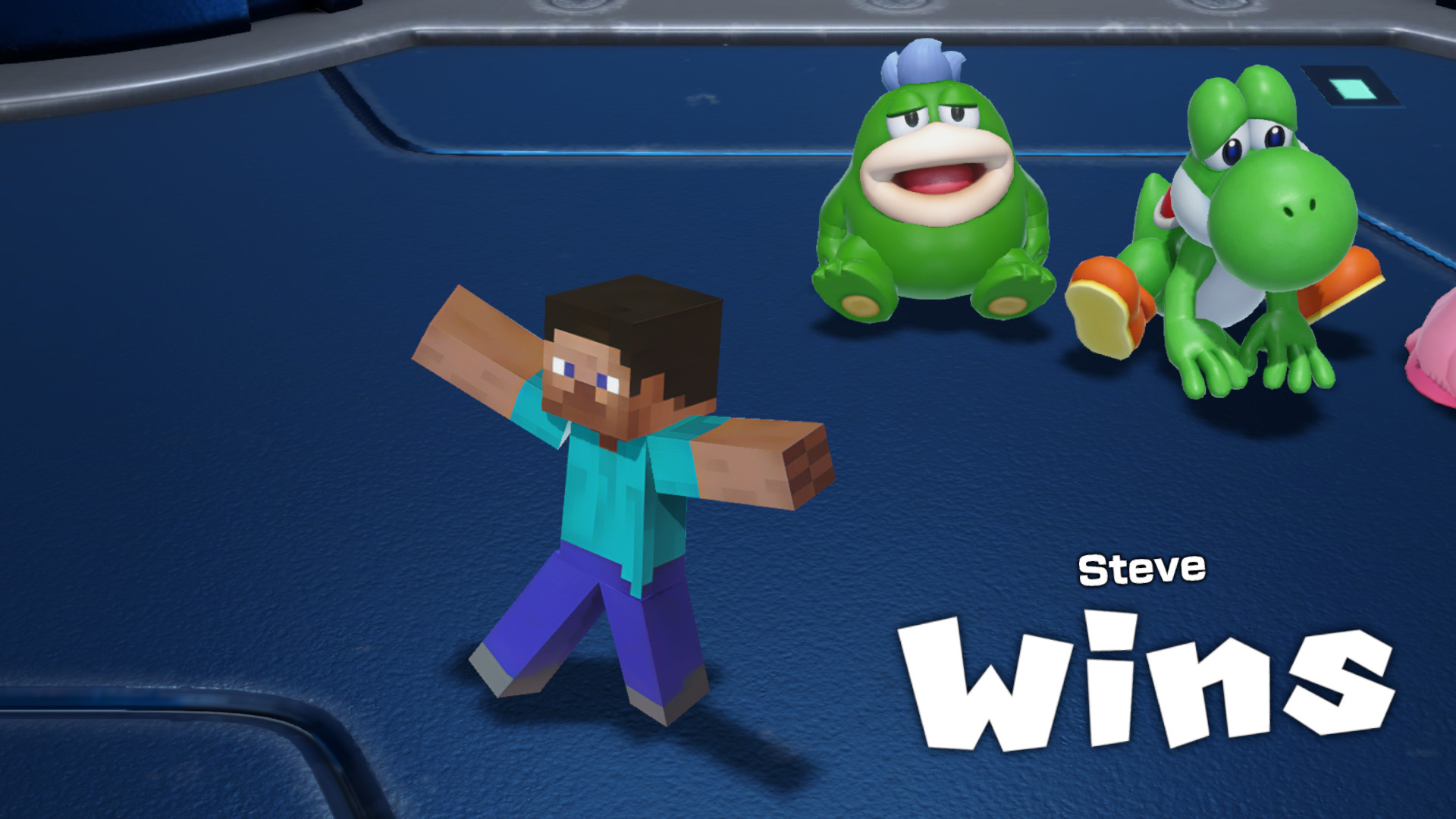 SSBU Minecraft Steve [Request Delivery] Mod for Super Mario Party ...