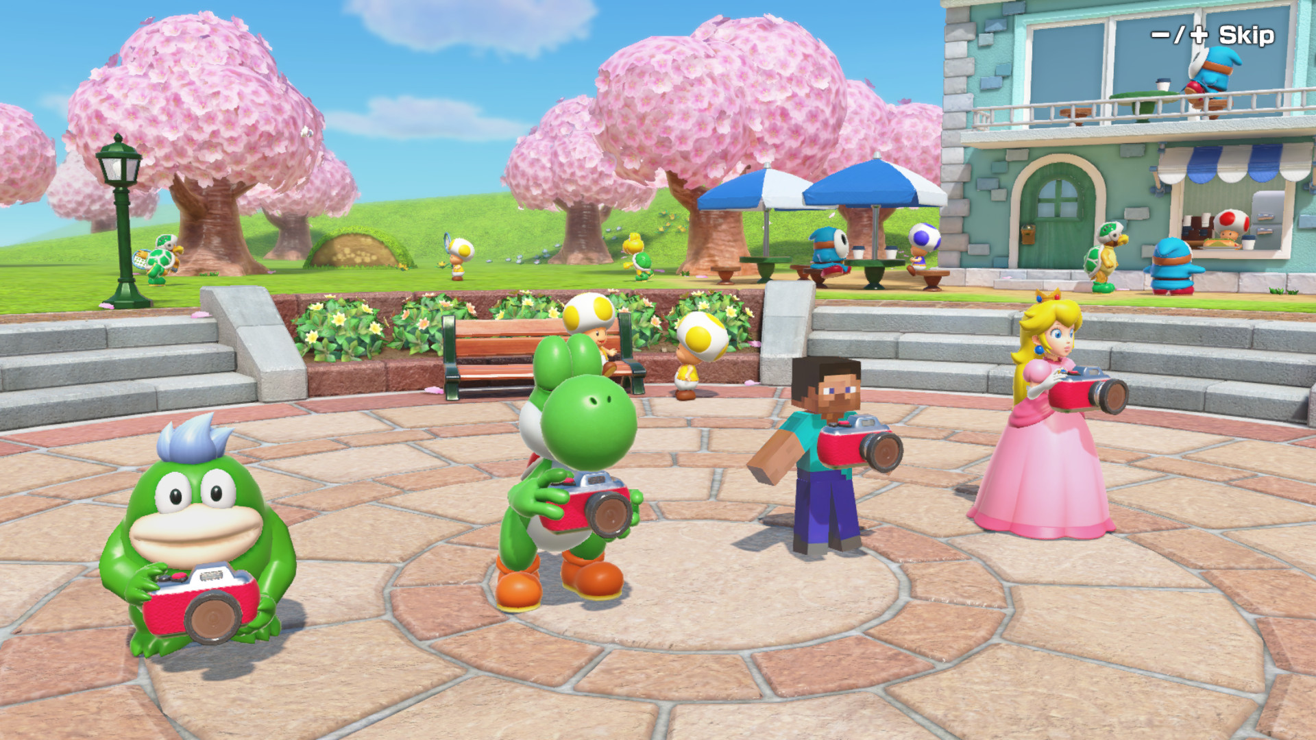 SSBU Minecraft Steve [Request Delivery] Mod for Super Mario Party ...