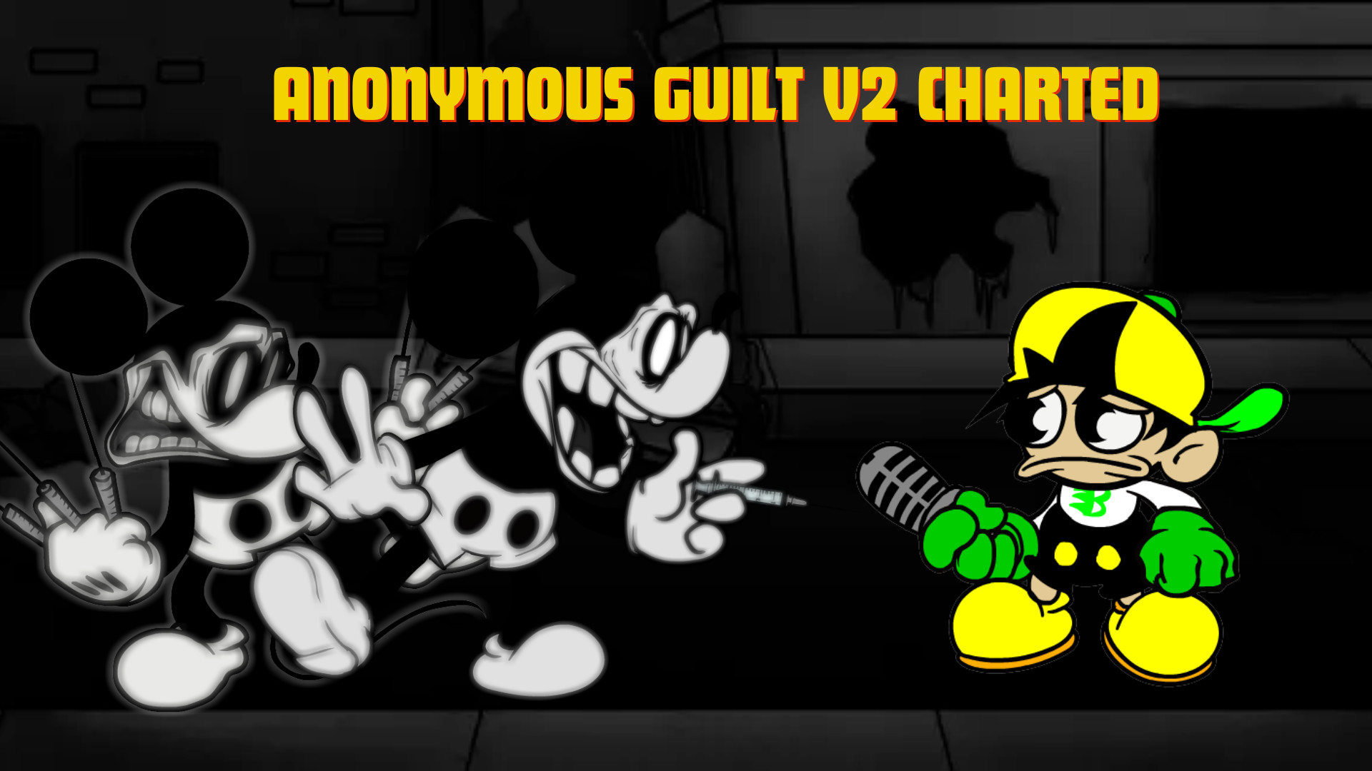 Anonymous Guilt V2 Charted Mod for Friday Night Funkin' | FNF Mods