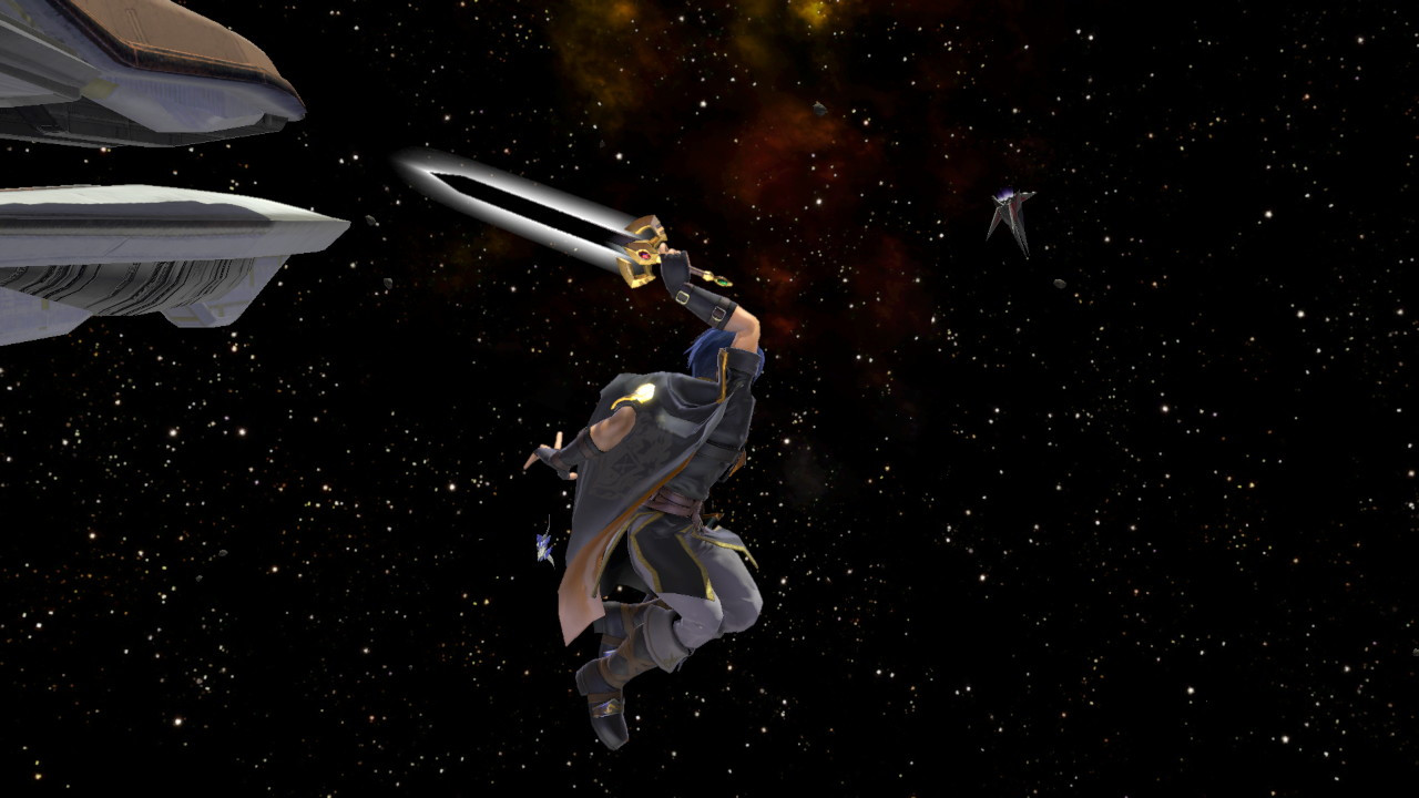 Marth Black Trails (Single Slot and All Slots) Mod for Super Smash Bros ...