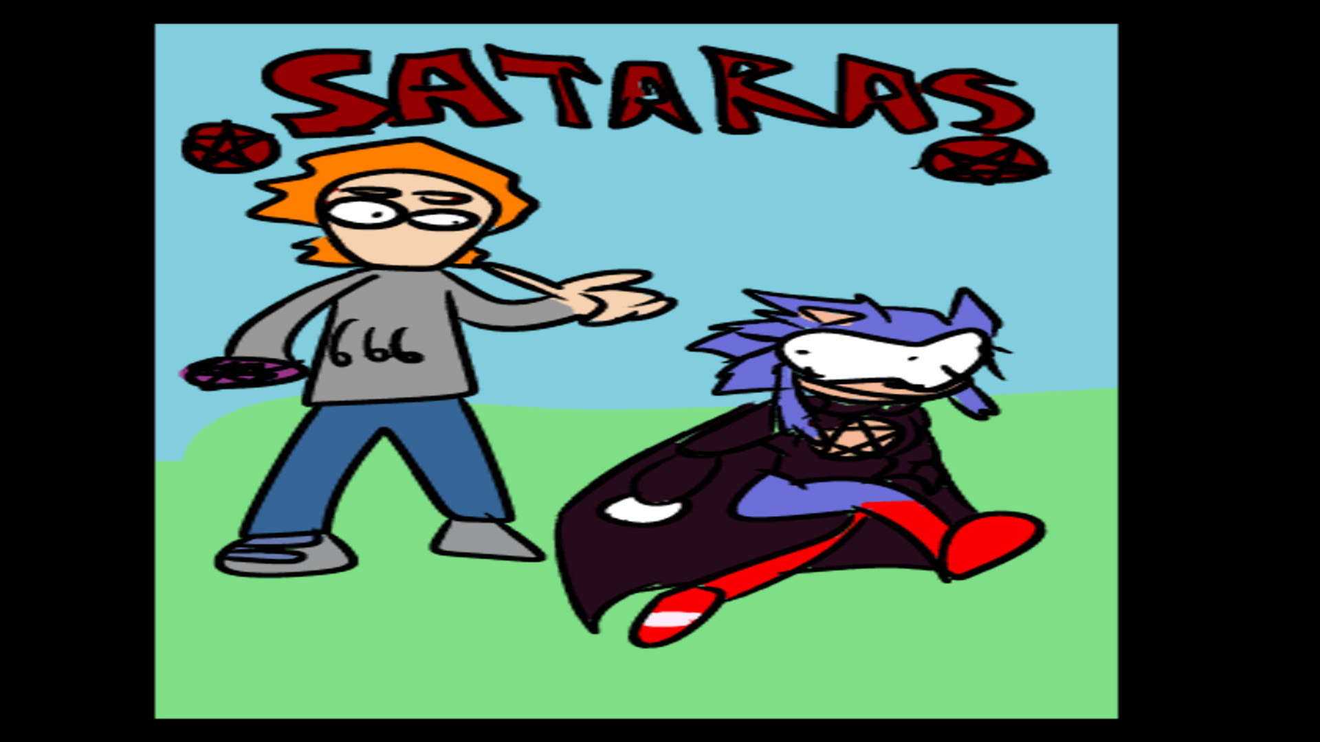 Sonic.exe Genderbent Satanos mod Mod for Friday Night Funkin' | FNF Mods