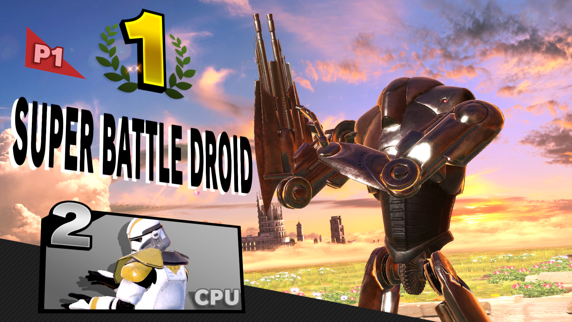Super Battle Droid over Samus Mod for Super Smash Bros. Ultimate | SSBU ...