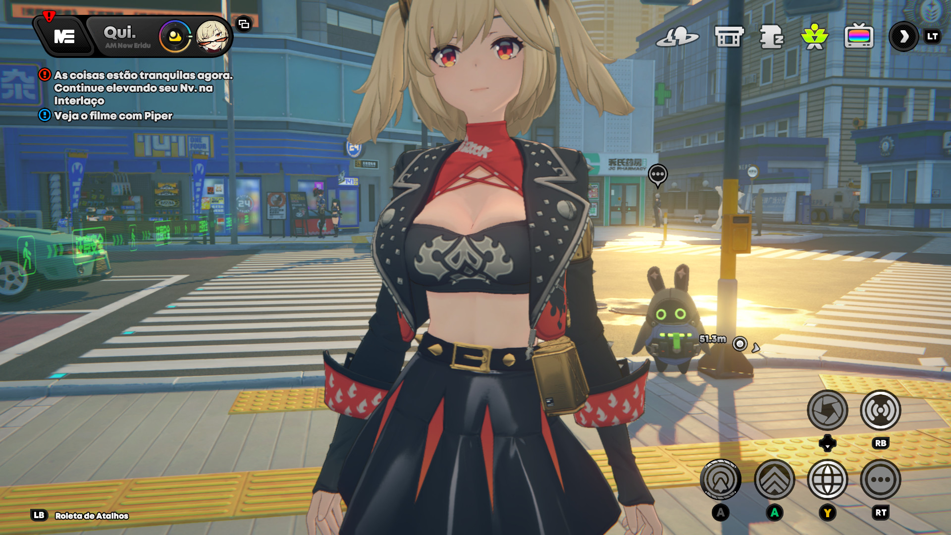 Burnice a little more attractive w/ NoSkirt toggle Mod for Zenless Zone ...