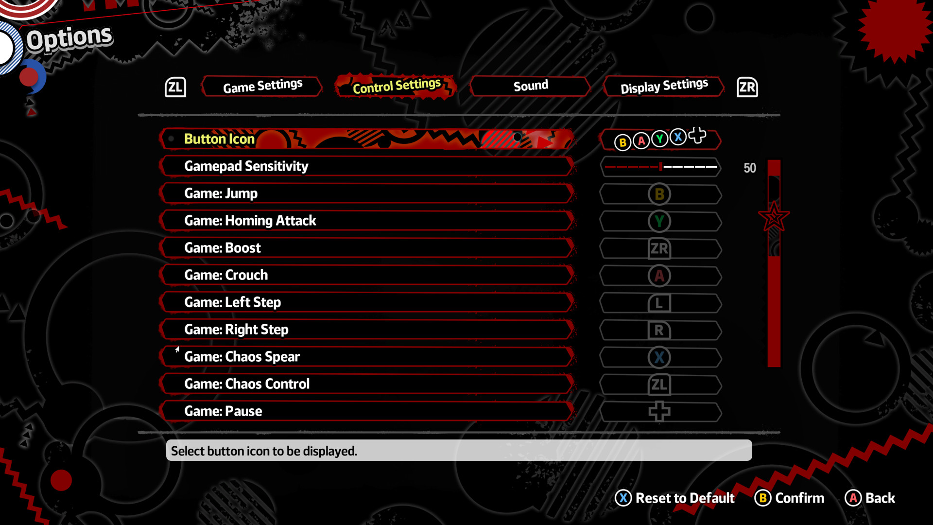 Controller UI Overhaul Mod for Shadow Generations | SXSGShadow Mods