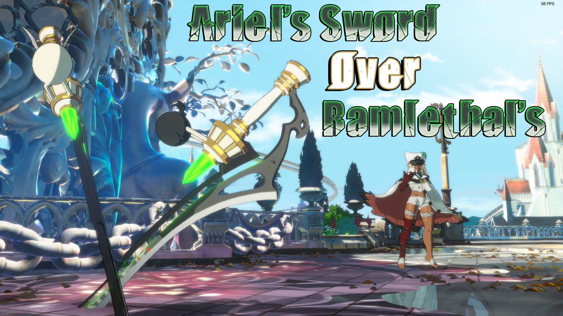 Ariel's Greatsword over Ramlethal's Mod for GUILTY GEAR -STRIVE- | GGST ...