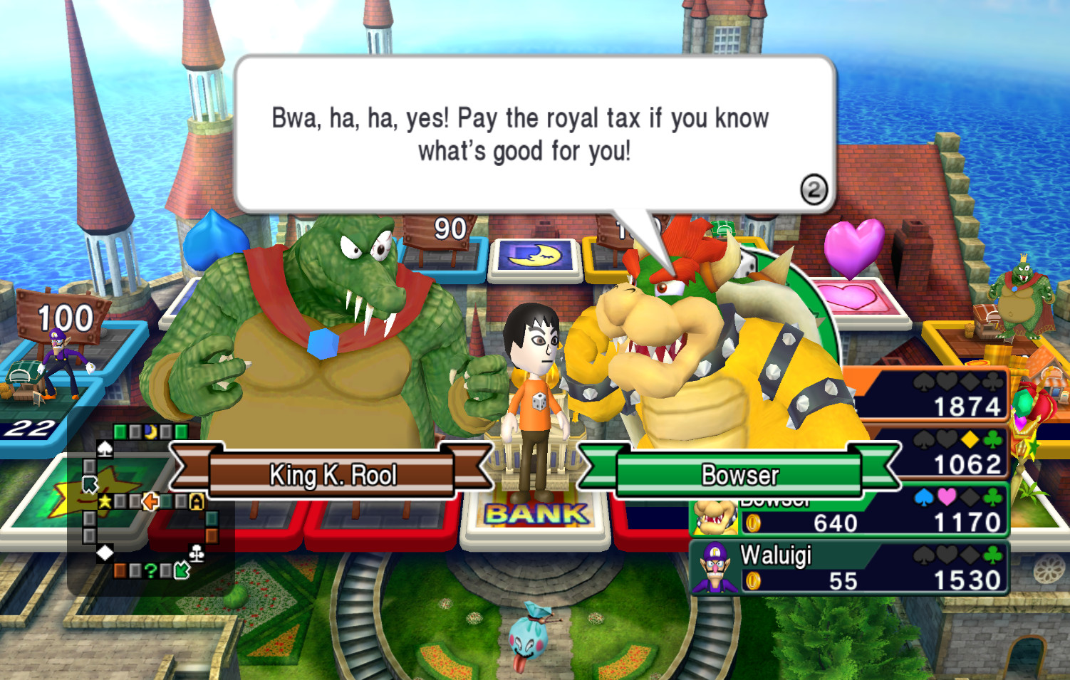 King K. Rool and Kritter in Fortune Street Mod for Fortune Street | FST ...