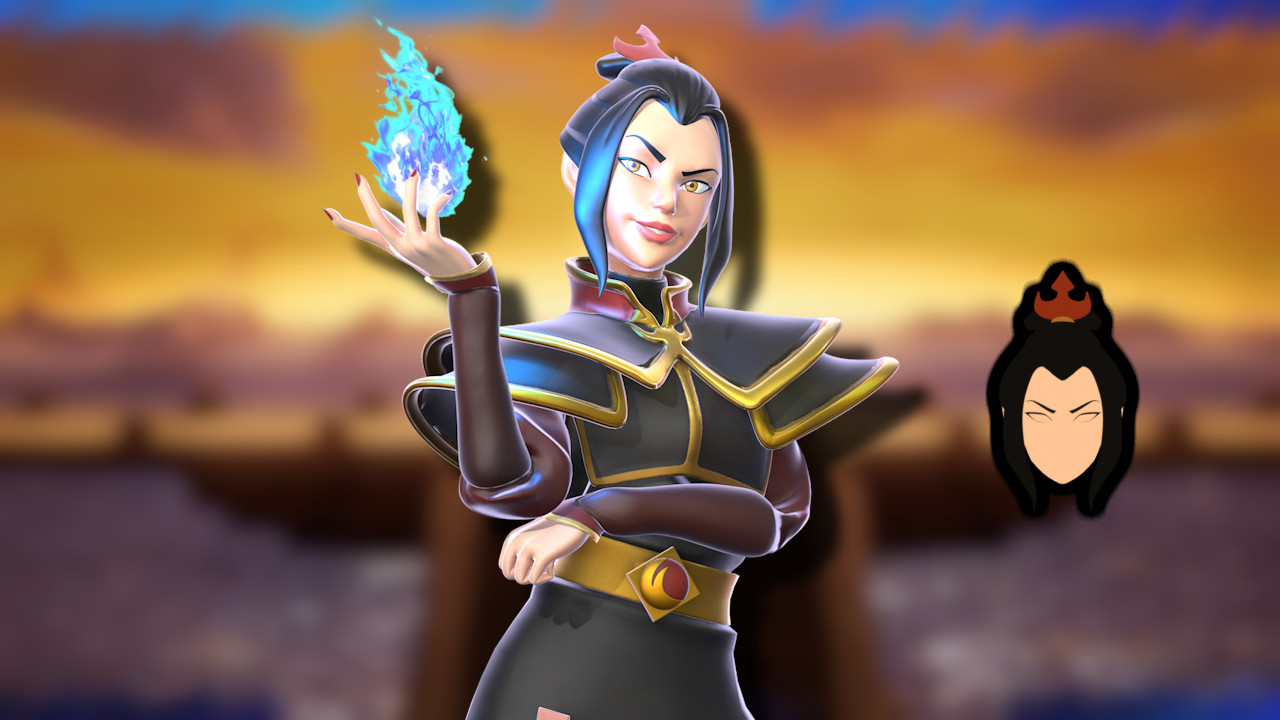 Azula (Avatar) (over Ken) Mod for Super Smash Bros. Ultimate | SSBU Mods