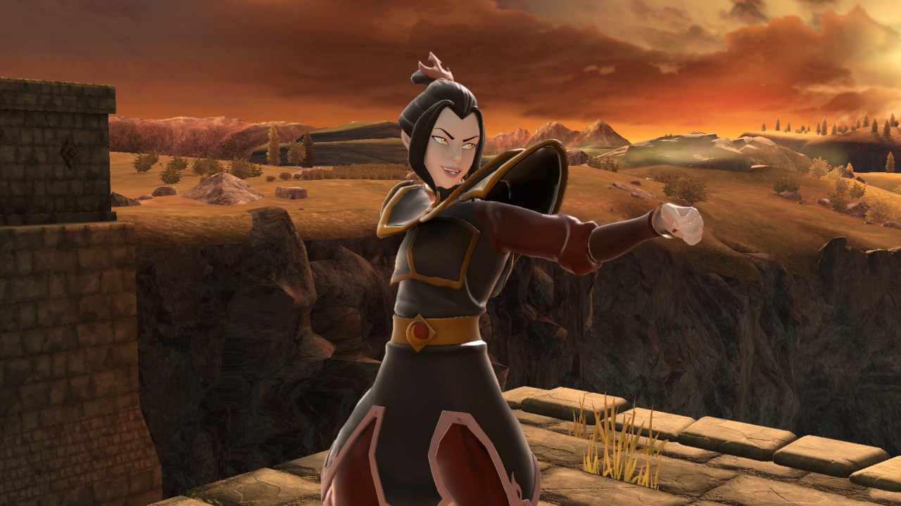 Azula (Avatar) (over Ken) Mod for Super Smash Bros. Ultimate | SSBU Mods