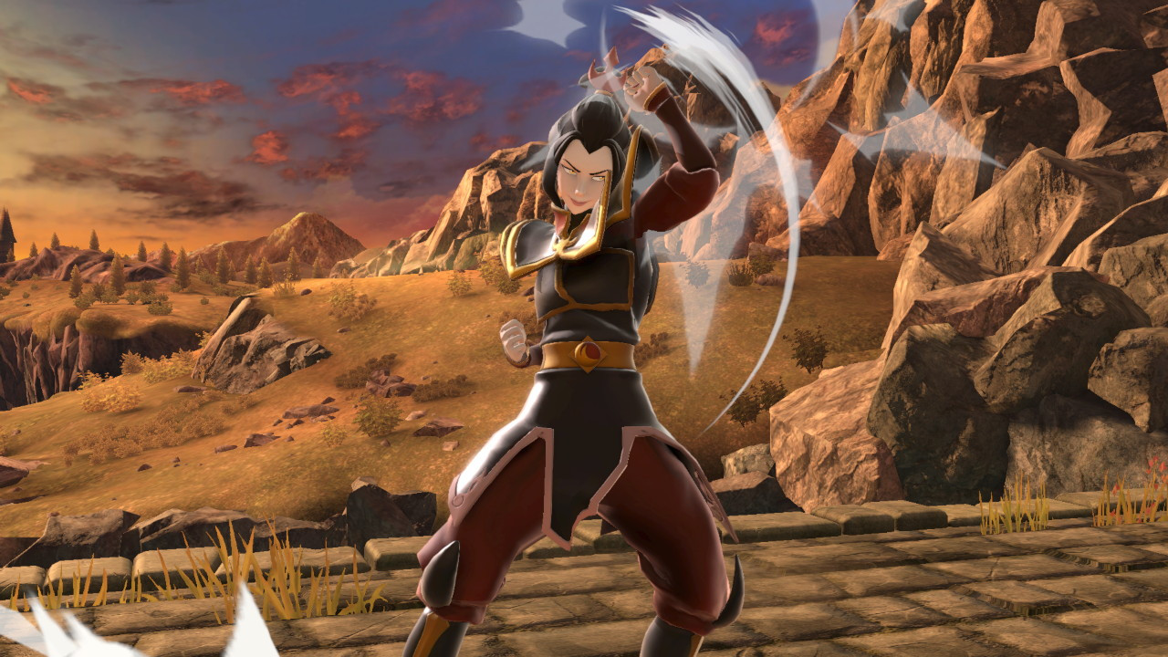 Azula (Avatar) (over Ken) Mod for Super Smash Bros. Ultimate | SSBU Mods