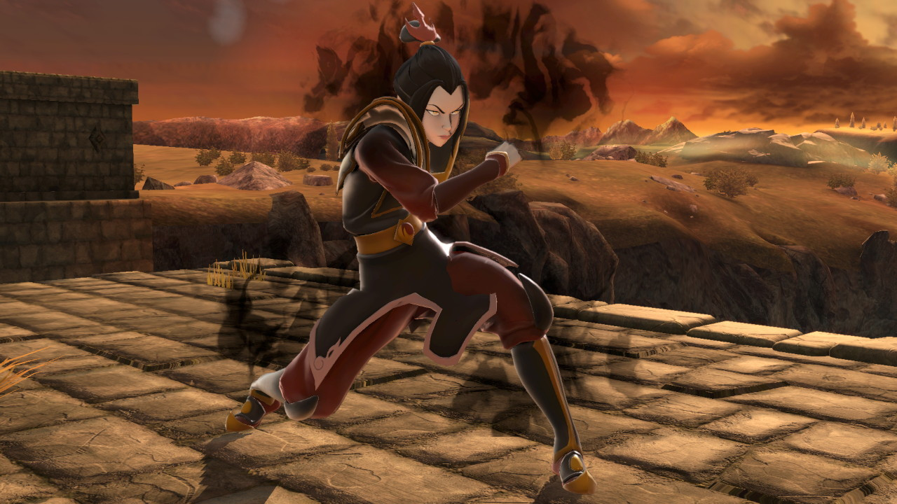 Azula (Avatar) (over Ken) Mod for Super Smash Bros. Ultimate | SSBU Mods